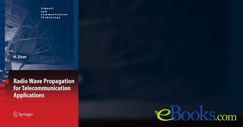 Radio Wave Propagation For Telecommunication Applications