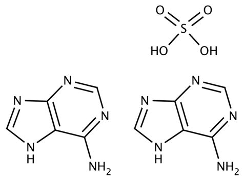 Purchase Adenine Sulfate 98 321 30 2 Online • Catalog • Molekula