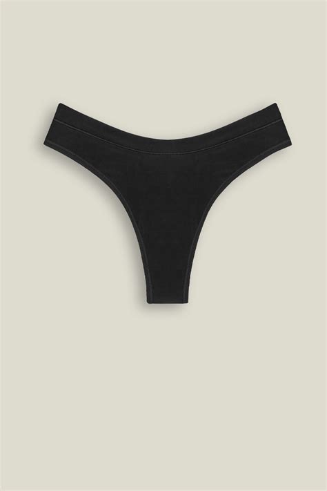 Thong Noir Black The Onetwo