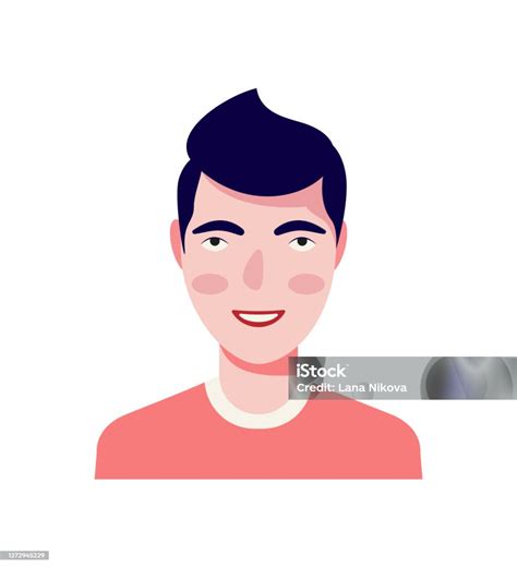 남성 얼굴 감정의 세트 다른 표정으로 수염을 기리는 남자 이모티콘 캐릭터 만화 스타일의 벡터 일러스트레이션 교사 교육 관련