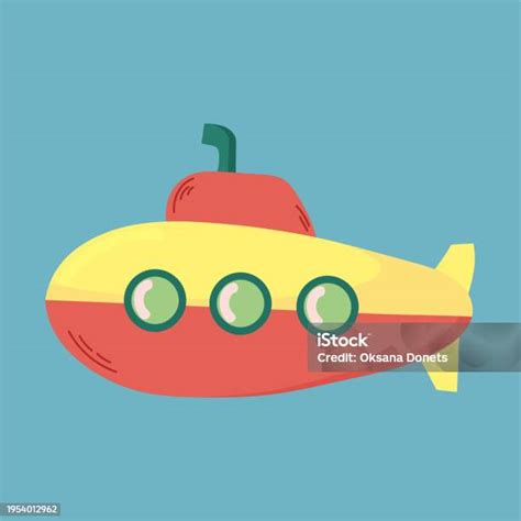 잠수함 아이콘 클립 아트 아바타 로고 타입 고립 된 벡터 일러스트 레이 션 교통수단에 대한 스톡 벡터 아트 및 기타 이미지