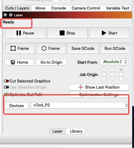 Use LightBurn To Operate XTool P2 P2S XTool Support Center