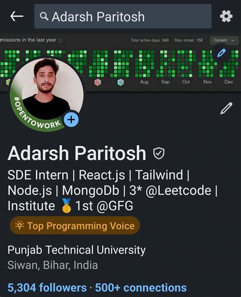 Adarsh Paritosh On Linkedin Linkedin Topvoices Programming