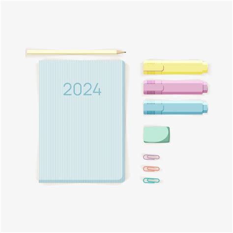 서류 및 용품 ⁇ 터 일러스트레이션 프리미엄 벡터