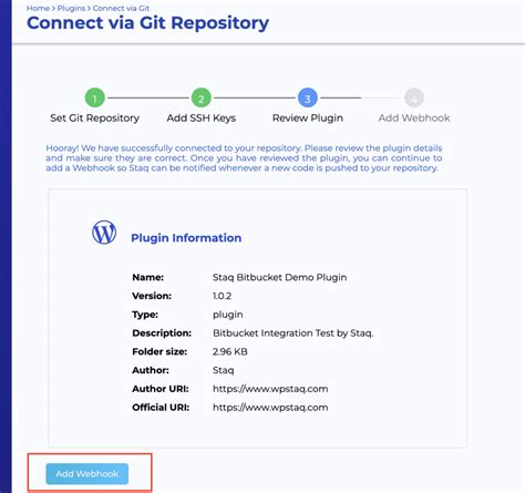 How To Setup Github With Staq Plugintheme Only Managed Wordpress