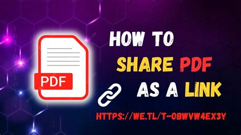 How To Share A PDF As A Link Easily Send PDF File To Anyone YouTube