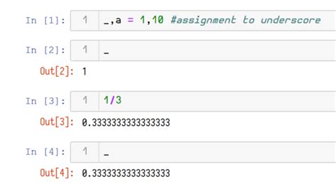 Inconsistent Underscore Behavior In Jupyter Notebook · Issue 3943