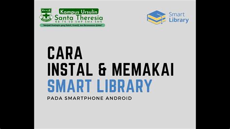Cara Instal Dan Memakai Smart Library YouTube
