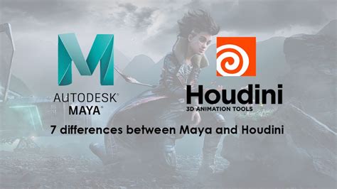7 Differences Between Maya And Houdini Vfxrendering