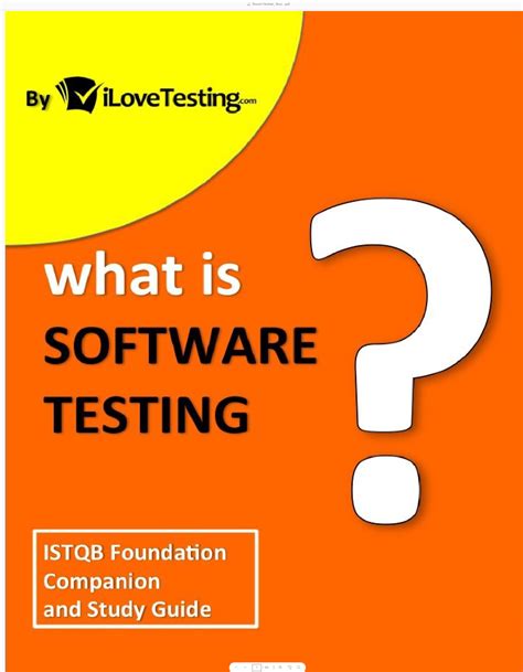 ISTQB Foundation Companion And Study Guide BookBaby 2013 Expert Training
