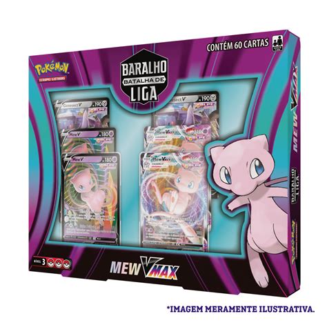 Pokémon Baralho Batalha De Liga Mew Vmax Copag