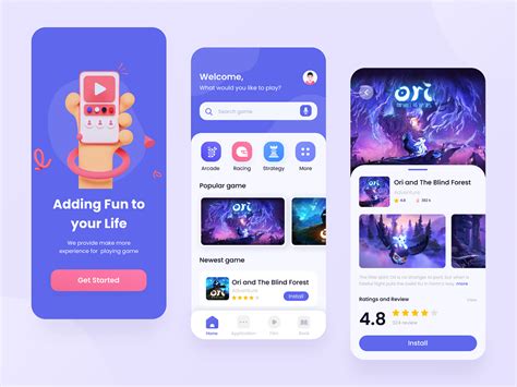 github motasimfuad flutter game store flutter ui project