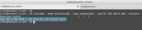 Centralized Secure Storage Iscsi Initiator Client Setup On Rhel
