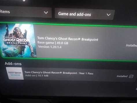 Year 1 Pass Not Working Rghostrecon
