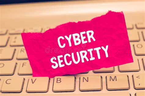 Conceptual Hand Writing Showing Cyber Security Business Photo Text