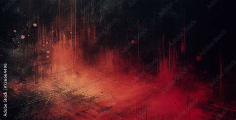 赤黒の背景のグラデーション。デザイン、レイアウト用の赤いテクスチャ背景の壁紙。空の空白のグランジの赤い背景。クリスマス、新年、バレンタインデー
