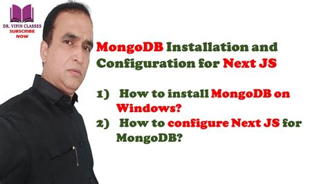 Nextjs Server Actions Mongodb Installation And Configuration Next Js Full Stack 42 Youtube