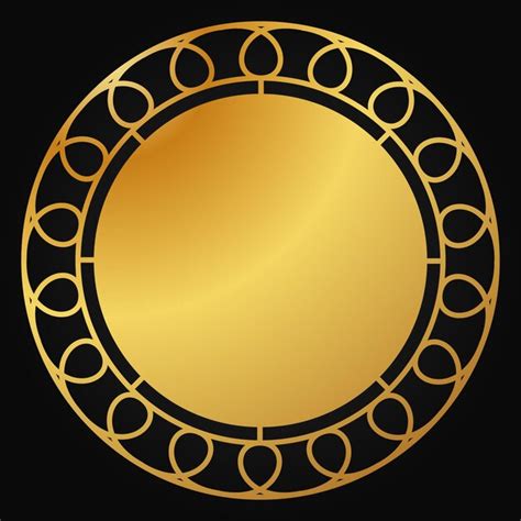 Premium Vector Luxury Pattern Border Frame Design