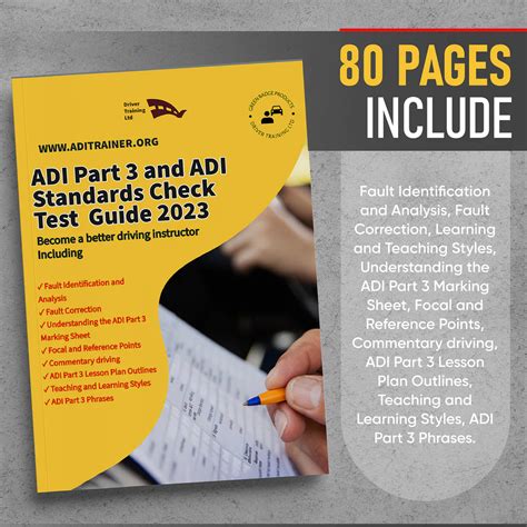Adi Part 3 And Standards Check Test Guide 2024