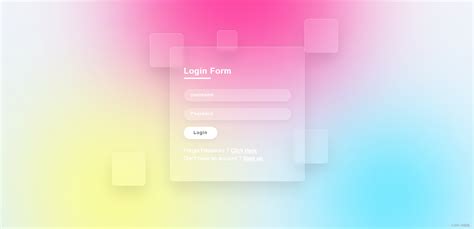 Css 动态炫彩登录页面（附源码）动态css登录页面 Csdn博客