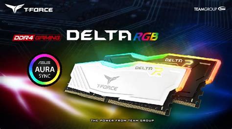 TEAMGROUP Revolutionizes Memory with T-FORCE DELTA RGB