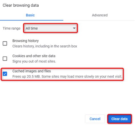 How To Fix A Chrome Error Code
