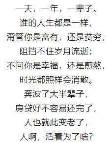 一天一年一辈子 写得真好 阿波罗新闻网