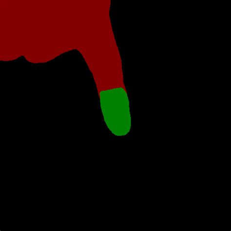 Examples Of Correctly Segmented Fingertips For Various Poses All