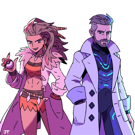Sada And Turo Pokemon And 2 More Drawn By Jamesturner Danbooru