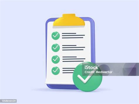 할당 완료 아이콘입니다 클립 보드 체크리스트 기호 3d 벡터 그림입니다 체크리스트 아이콘이 있는 클립보드입니다 경영자에 대한 스톡 벡터 아트 및 기타 이미지 Istock
