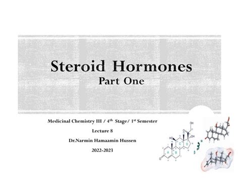 Steroid Hormones Sex Hormones Medicinal Chemistry Pdf