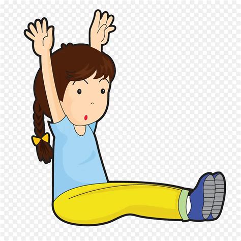 矢量卡通人物做操女生png图片素材下载 图片编号7817810 Png素材网