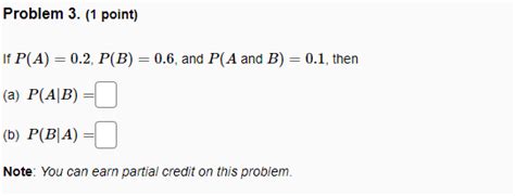 Solved If P A P B And P A And B Then A Chegg Com