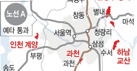 3기 신도시 발표 Gtx 조기착공·외곽순환로 복층화완공 시기·사업비 조달 등은 숙제