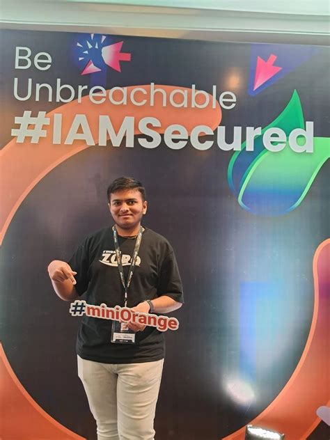 sarthak patil on linkedin miniorangeidentityshield cybersecurity identityprotection techsummit…