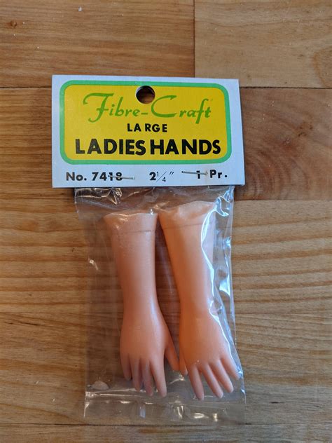Fibre Craft Doll Hands R Vintagepackaging