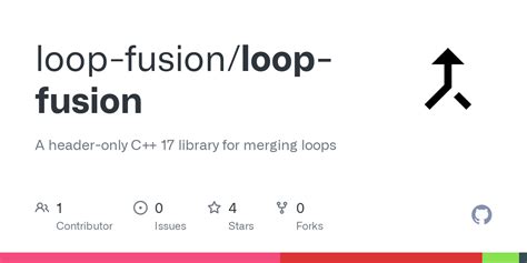 Github Loop Fusionloop Fusion A Header Only C 17 Library For