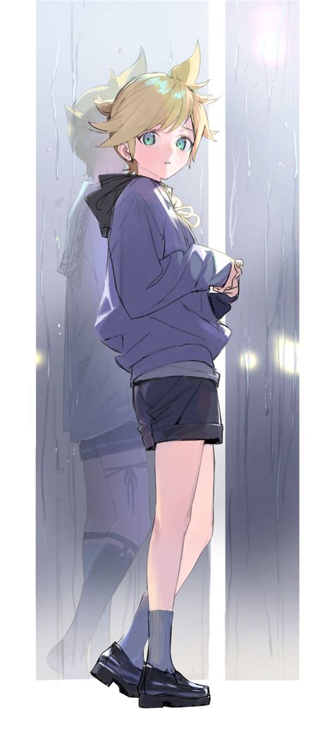 Kagamine Len And 25 Ji Len Vocaloid And 1 More Drawn By Naoko