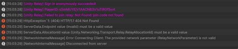 Cant Join With Code Unity Relay Unity Services Unity Discussions