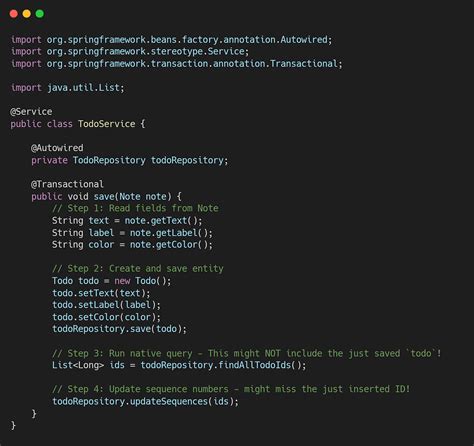 running a native sql query after a jpa save doesn t work as you expect by sriram kumar