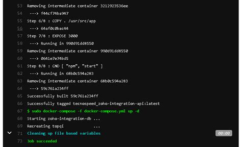 Docker Compose Gitlab Runner Fails To Perform Second Job Stack Overflow