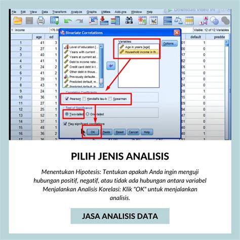 Uji Korelasi Spss Cara Mudah Simulasi Dan Contohnya Ascarya Solution