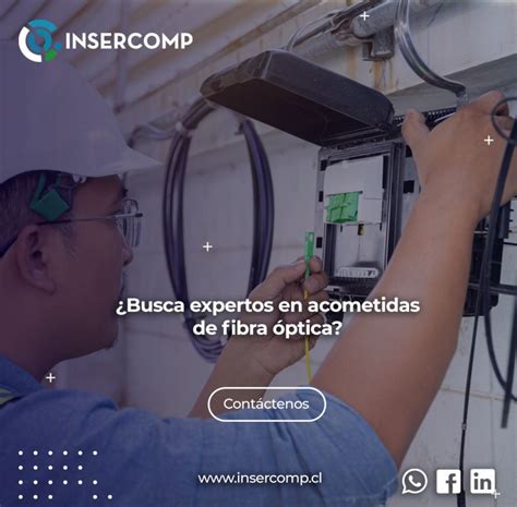 Fibraóptica Acometidas Conectividad Mineria Insercomp