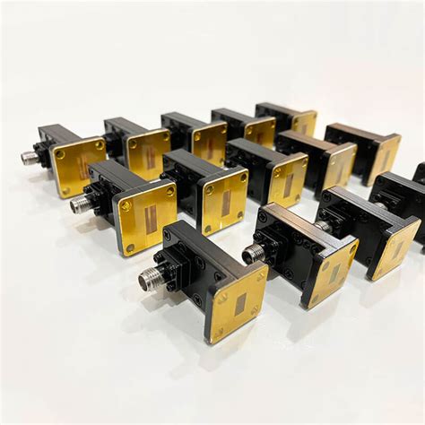 Waveguide To Coaxial Adapter Seamless Connection