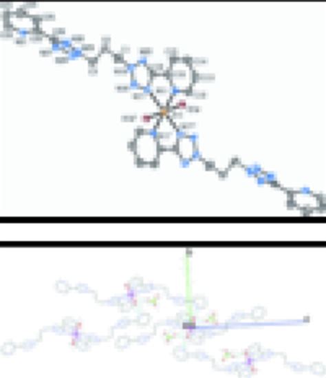 The Molecular Structure Of The Cation Complex Showing The Labeling Download Scientific Diagram