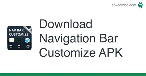 Navigation Bar Customize APK Android App Free Download