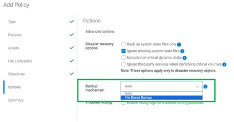 File System Protection Policy Dell Powerprotect Data Manager File System Backup And Recovery