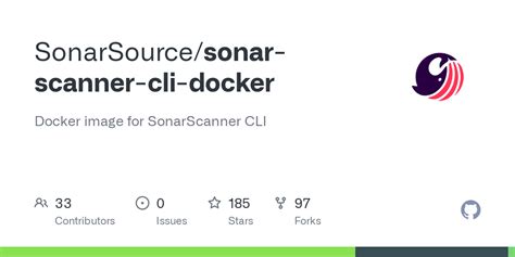 Github Sonarsourcesonar Scanner Cli Docker Docker Image For