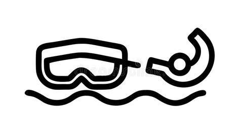 Chain Link Connection Security Outline Vector Vector Design Generative Ai Stock Illustration