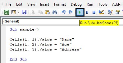 VBA Code How To Write And Run Code In Excel VBA
